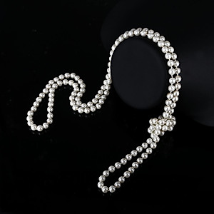 ZeroShop 1920s Accessories for Women, Roaring 20s Flapper Headband, Harlem Nights Great Gatsby Speakeasy Costume for Women Halloween,40