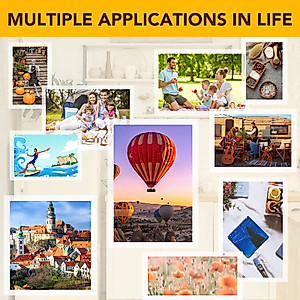 25 Pack Self Adhesive Laminating Sheets, 9 X 12 Inch, Clear Sticker Laminate Sheets Waterproof for Documents, Photos, No Machine Needed Heatless Durable