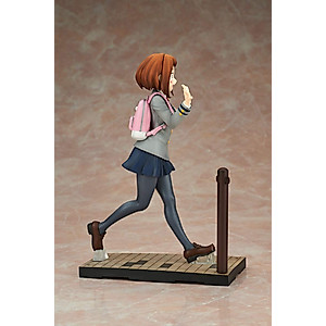Bell Fine My Hero Academia: Konekore: Ochaco Uraraka (Uniform Version) 1:8 Scale PVC Figure, Multicolor