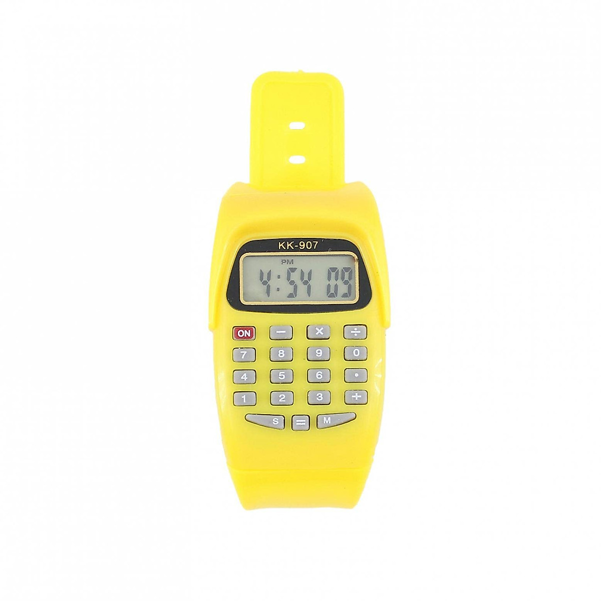 Calculator Digital Mens Watch with Resin Strap, YeLukk Financial Calculator for Students Children Office,Large Display Clearly Calculators,Easy to Used,Fashion Multi-Function Watches