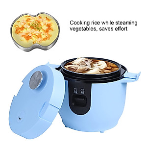 Electric Rice Cooker, 2L Car Rice Cooker Food Grade Portable Prevent Leakage for 24V Car