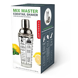 Kikkerland Mix Master Cocktail Shaker