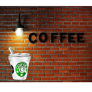 TGLS Coffee Cup Charm for Coffee Lover Bead Compatible With Pandora Bracelets