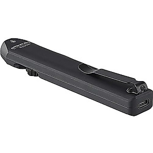 Streamlight 88810 Wedge 300-Lumen Slim Everyday Carry Flashlight, Includes USB-C Cord, Lanyard, Black