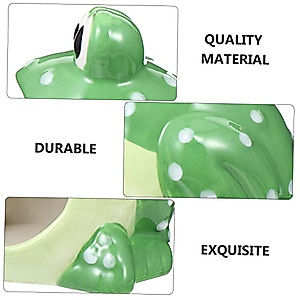 HEALEEP Hamster Cooling nest Hamsters Hideout cave Rat Hammock Chinchilla Hide Small Animal Hamster hut Ceramic Critter Hideout Hamster House Hamster Hideout Luxury Ceramics Coconut Shell