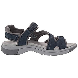 Dr. Scholl's Shoes Women's Adelle Sandal, Navy, 8 US