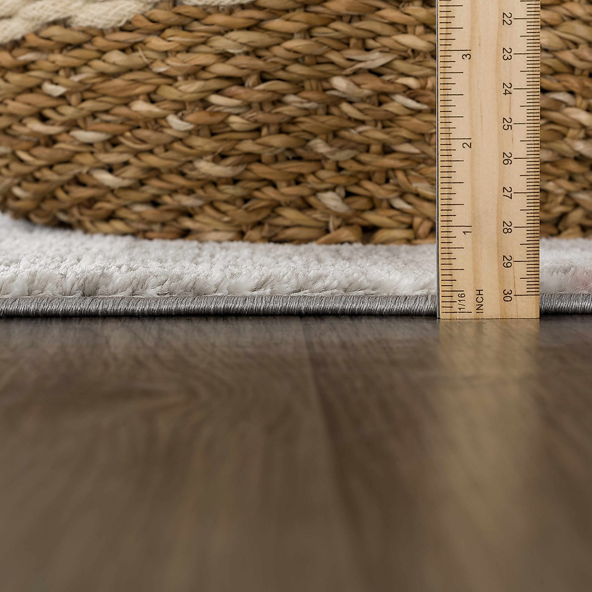 Hauteloom Liverpool Modern Abstract Bedroom Living Room Area Rug - Marble Swirl Pattern - Contemporary Bohemian Farmhouse - Pink, Red, Grey, Off White - 7'10" x 10'