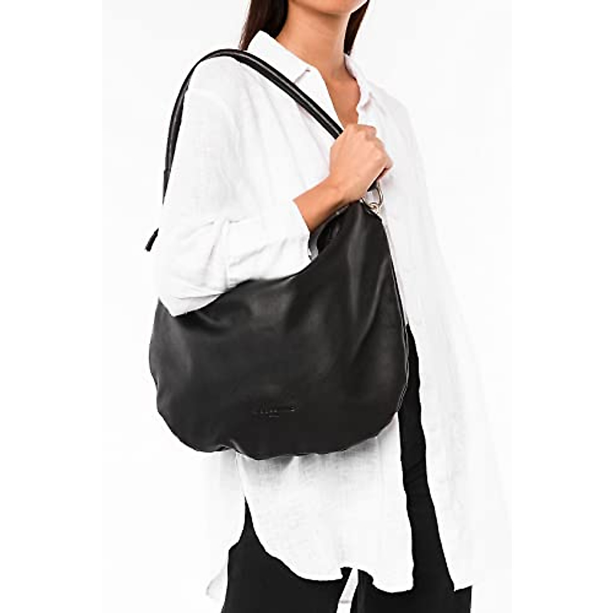 Liebeskind Berlin Women's Lova Hobo, Black, Medium