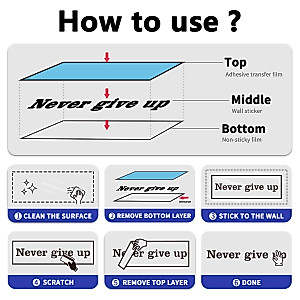 SmileArt Nail Studio Home Decoration Accessories Wall Stickers for Women for Living Room Beauty Salon Bedroom Home Decor