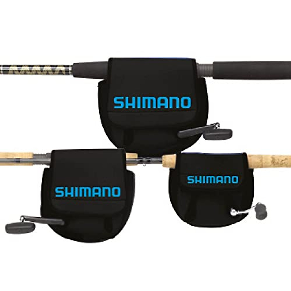 Shimano Neoprene Reel Cover; Medium; Black