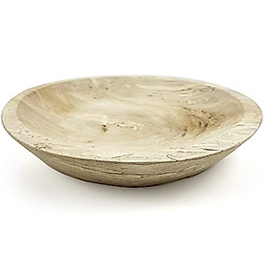 Wooden Fruit Serving Bowl Hand-Carved Root Dough Bowls Creative Living Room Real Wood Candy Bowl