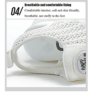 Women's Air Cushion Sneakers Hiking Outdoor Sandals Breathable Mesh Lightweight Comfortable Roman Fish Mouth Walking Shoes Anti-Slip Height Increasing Beach Sandals (Black,7.5,7.5)