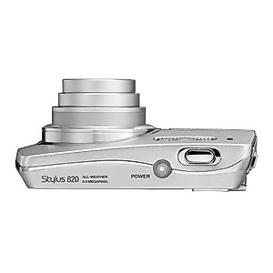 Olympus Stylus 820 8MP Digital Camera with 5x Optical Zoom (Silver)