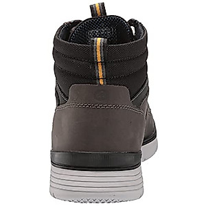 Clarks Men's Braxin Hiker Waterproof Ankle Boot, Grey Leather, 11