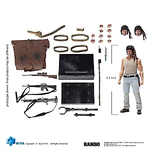 Hiya Toys Rambo: First Blood Exquisite Super Series 1:12 Scale PX Action Figure
