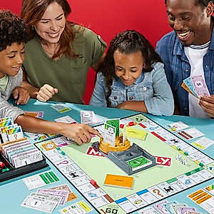 Monopoly Buy Everything Expansion | Add More Fun to Classic Monopoly Game and Play Faster | Ages 8+ | 2-6 Players | 40 Mins. | Family Board Games