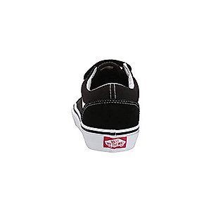 Vans Junior's Old Skool V, Black/True White, Size 7 Big Kid