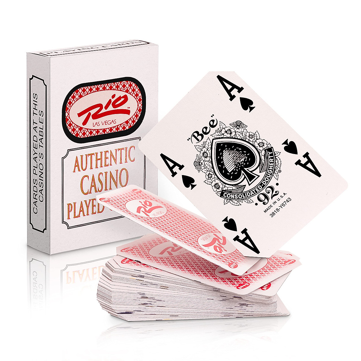 Las Vegas Style Playing Cards | Assortment of Nevada Casinos | May Include Dealer Markings | No Jokers | 8 Decks of Poker Cards