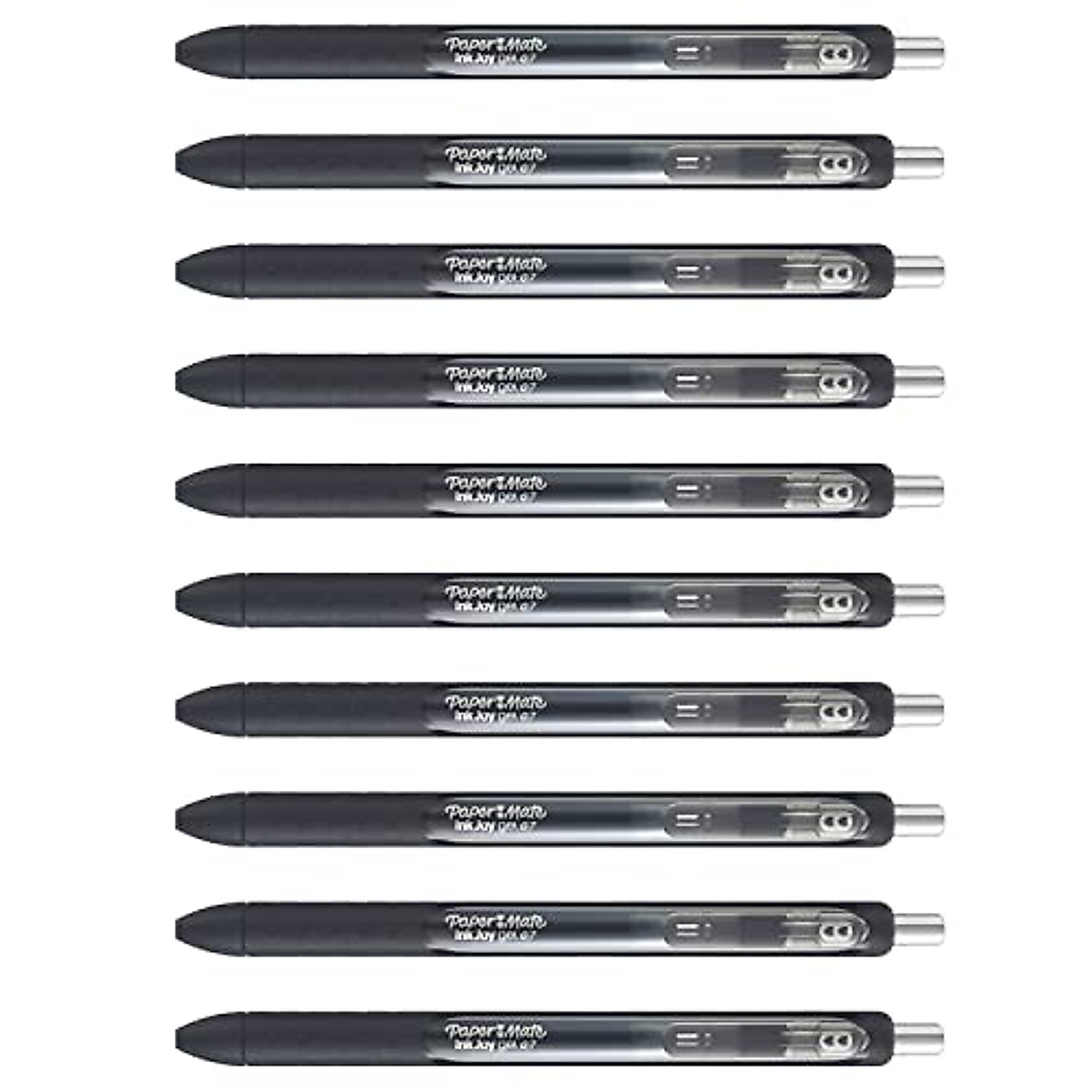 Paper Mate InkJoy Pens, Gel Pens, Medium Point (0.7 mm), Black, 10 Count