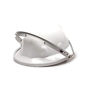 Pyramex Safety Safety Aluminum Full Brim Hard Hat Face Shield Adapter