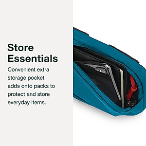 Osprey Zippered Pack Pocket, Black