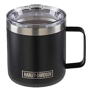 Harley-Davidson Etched H-D Stainless Steel Travel Mug w/Lid - 12 oz. HDX-98629
