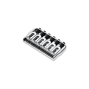 Hipshot 6-String US Fixed Guitar Bridge .125 Chrome