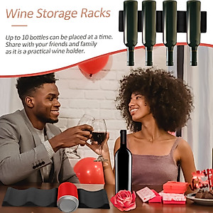 Cabilock Foldable Silicone Wine Stacker Set Beer Can Rack Wine Bottle Holders Bottle Stacking Mat Wine Holder Stacks Cans Easy Storage Refrigerator Organizer