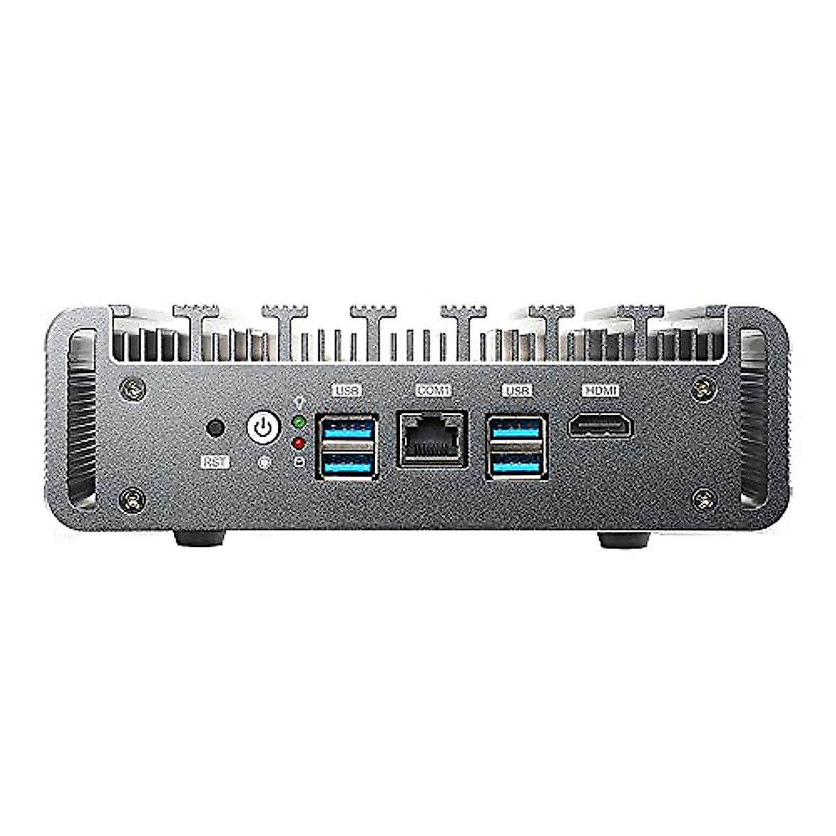 Firewall Hardware, OPNsense, VPN, Network Security Appliance, Router PC, Intel Core I5 8250U, RS36, AES-NI/6 x I211 Gigabit Nics/4USB3.0/COM/HDMI/Fanless, (16G DDR4 RAM/512G SSD)