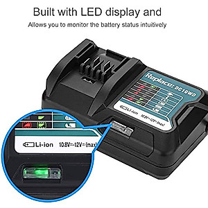 Replacement DC10WD for Makita battery Charger 10.8V 12V DC10WD DC10SB DC10WC BL1015 BL1016 BL1021B BL1041B Quick Charger