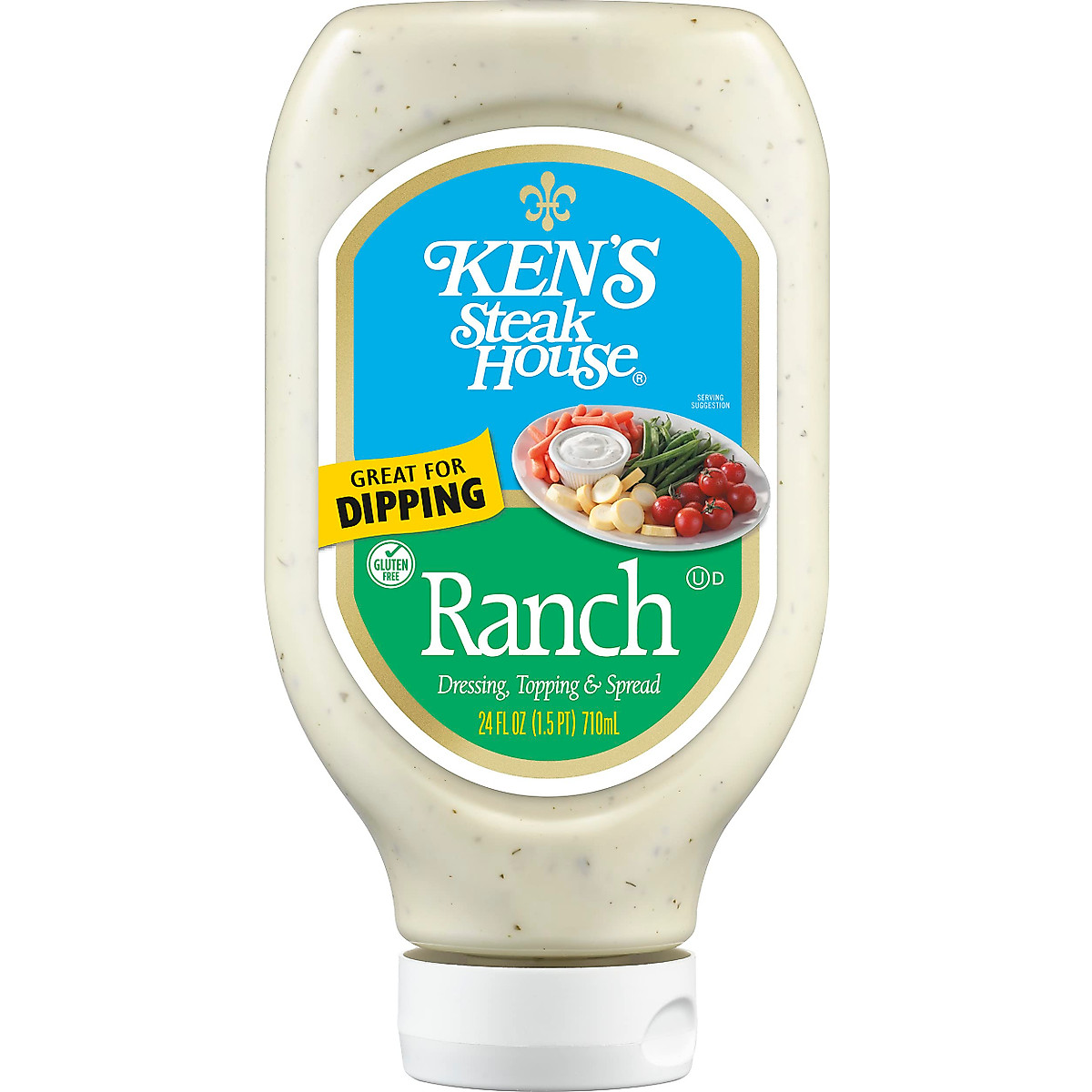 Ken's Steak House Ranch Dressing (24 Ounce (Pack of 2))