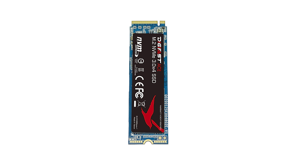 Digifast Ace 1TB M.2 NVMe SSD - Fast PCIe Gen3x4 Storage