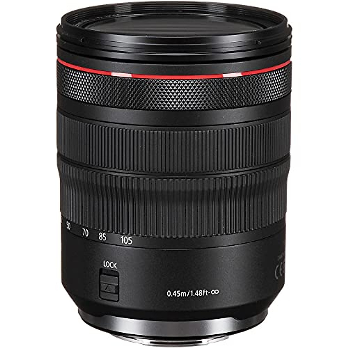 Canon RF 24-105mm f/4L is USM Lens (2963C002) + Filter Kit + Backpack + 64GB Card + Card Reader + Flex Tripod + Memory Wallet + Cap Keeper + Cleaning Kit + Hand Strap + More (Renewed)