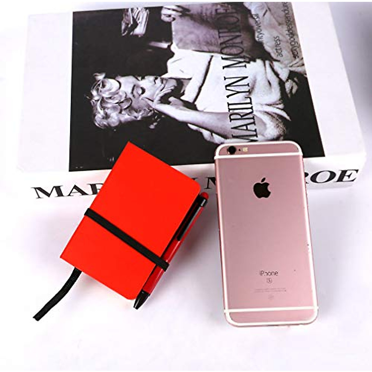 Small Pocket Notebook/Notepad Mini Memo Book with Pen 2.5×4 inch Gift Note Pads 80 Sheets Blank Pages