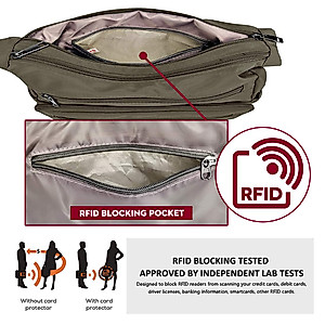 Volcanic Rock Lightweight Shoulder Bags Messenger Handbags Multi Pocket Nylon Waterproof Crossbody Bags