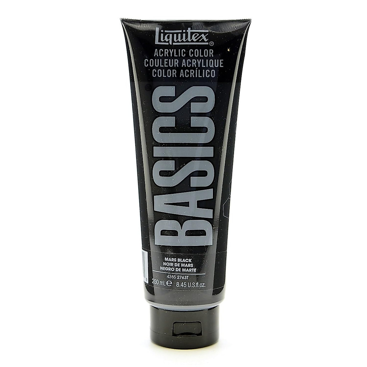 Liquitex BASICS Acrylic Paint, 250ml (8.5-oz) Tube, Mars Black