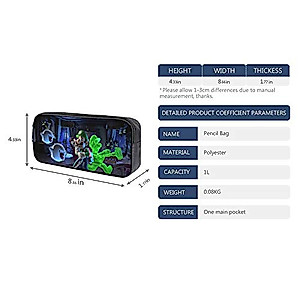 Mylshbest Backpack 3 Pcs Set, Anime Daypack With Shoulder Bag Pencil Case, Travel Bag Bookbag for Boys Girls