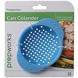 Prepworks by Progressive Can Colander , Can Strainer, Vegetable and Fruit Can Strainer, No-Mess Tuna Can Strainer , Best for Canned Tuna