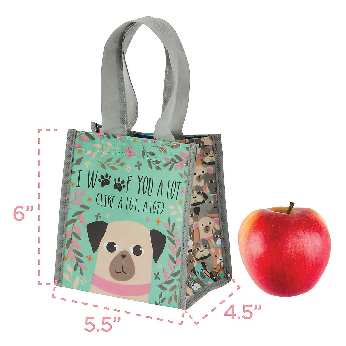 Karma Small Gift Bag, Flamingo