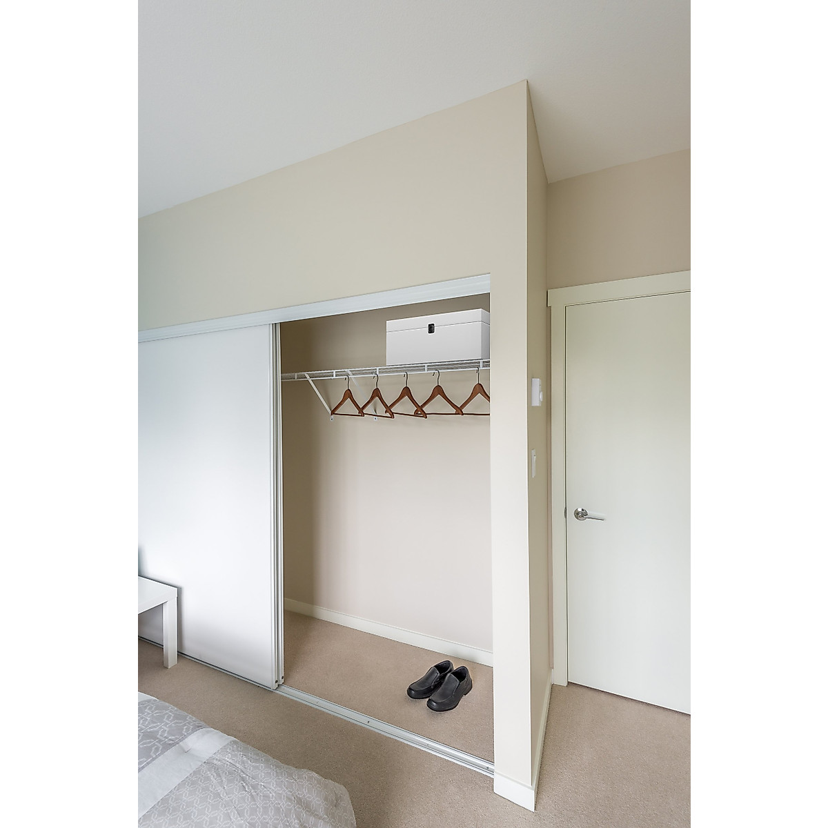 Wooden Storage Box for Clothing, Mail, Arts and Crafts, Photo, By Stony-Edge, 15″x13″x7″ (White)