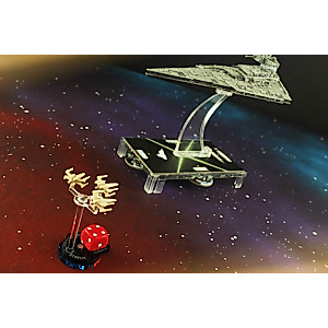 LITKO Armada Fighter Squadron Flight Stand | Compatible with Star Wars: Armada | Status | Strength