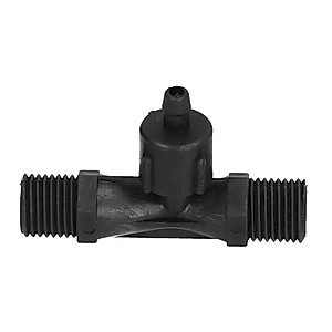 Venturi Tube,Venturi Tube PVDF Gas Liquid Mixing Injector for Ozone Generator Agriculture Irrigation 1/4in