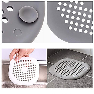 DOITOOL 3pcs Anti-clogging Sewer Colanders Over Sink Strainer Filter for Sink Bath Filter Kitchen Filter Colander Strainer Kitchen Supplies Bathtub Filter Sink Filter Drain Cover Hair