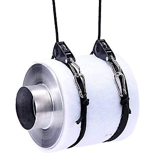 Rope Ratchet 1/8 Ratchet 12 PAK with Spring Clips (6 Pair)… Black