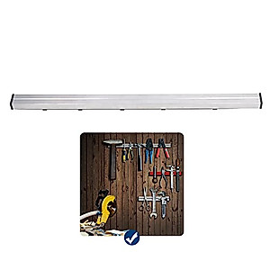 Magnetic Tool Bar, Powerful Magnetic Tool Holder 500mm Long Non Slip Professional Strong Magnetism Space Saving with Screws for Garage