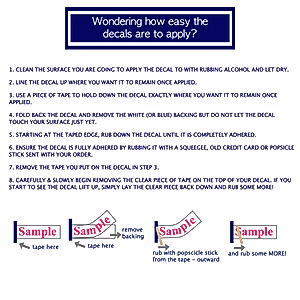 Single Letter Decal for Tumble Cup, Water Bottle, Laptop, car Window or Other Hard and Smooth Surface Your Choice of Color & Style | Decals by ADavis