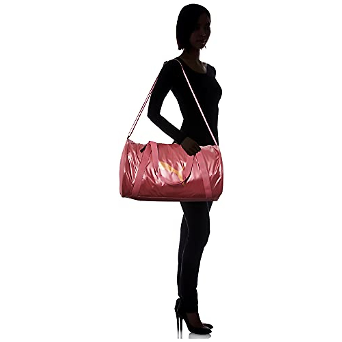 Puma 078640 AT ESS Diagonal Bag, Barrel Bag, MOTO Pack, Fall and Winter 21, Color Mauve Wood, Rose Gold, Moto (02)