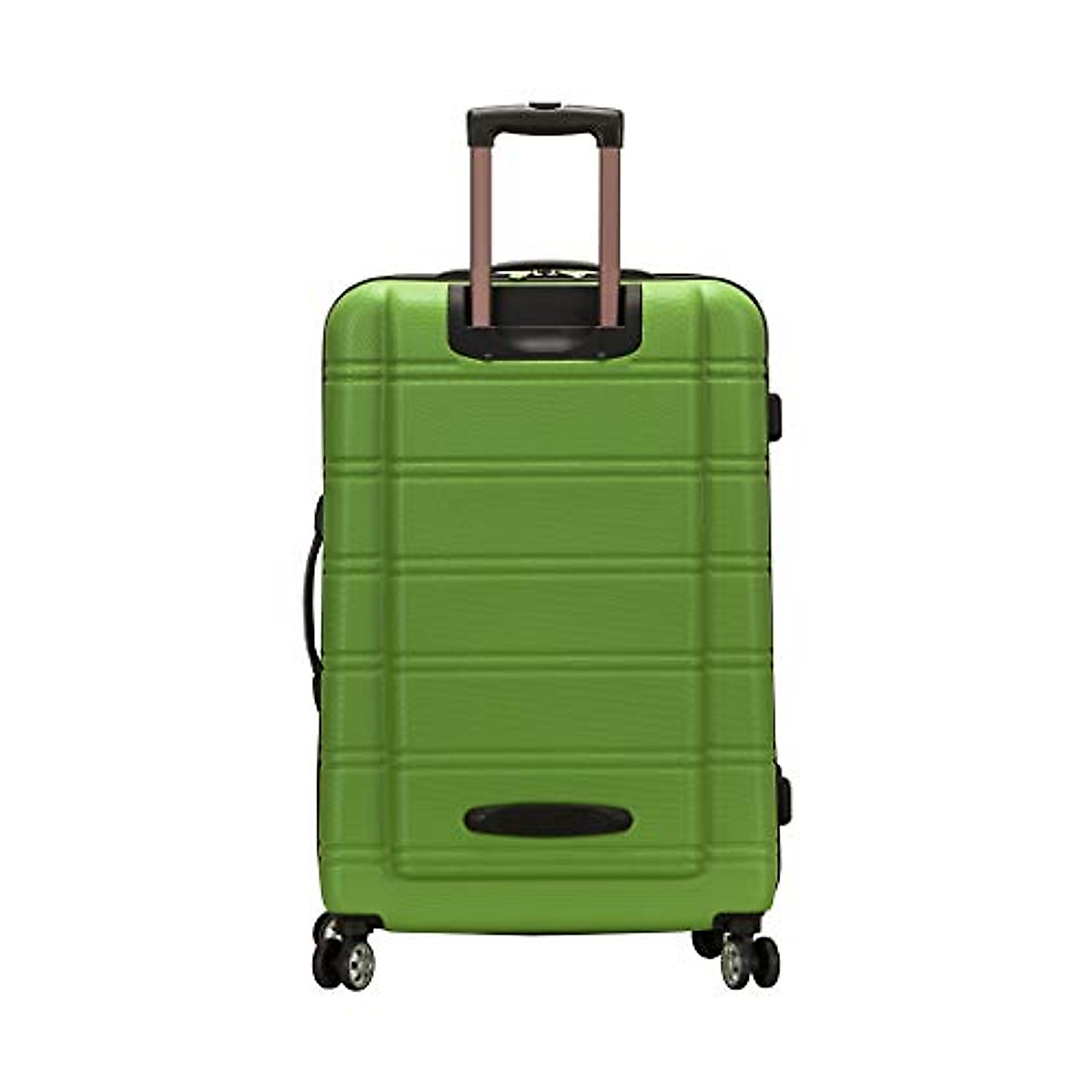 Rockland Melbourne Hardside Expandable Spinner Wheel Luggage, Green, 2-Piece Set (20/28)