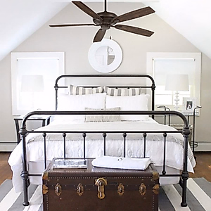 MINKA-AIRE F551-ORB Watt 60 Inch Energy Star Rated Ceiling Fan with DC Motor and 4 Speed Pull Chain in Oil Rubbed Bronze Finish