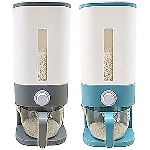 22LB Food Grain Storage Container, Waterproof Moisture-proof Rice Bucket